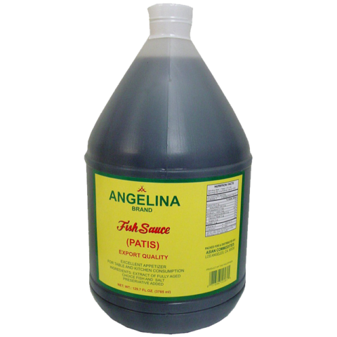 ANGELINA FISH SAUCE (PATIS) GAL - Asian Commodities LLC